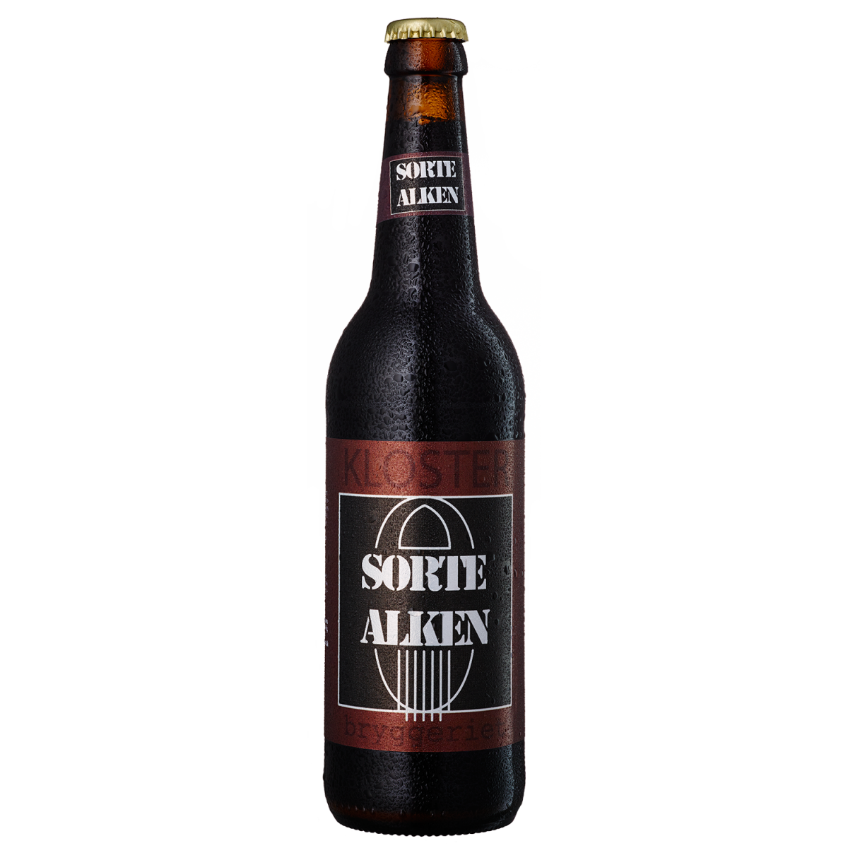 Sorte alken 50 cl - Klosterbryggeriets øl - Klosterbryggeriet A/S