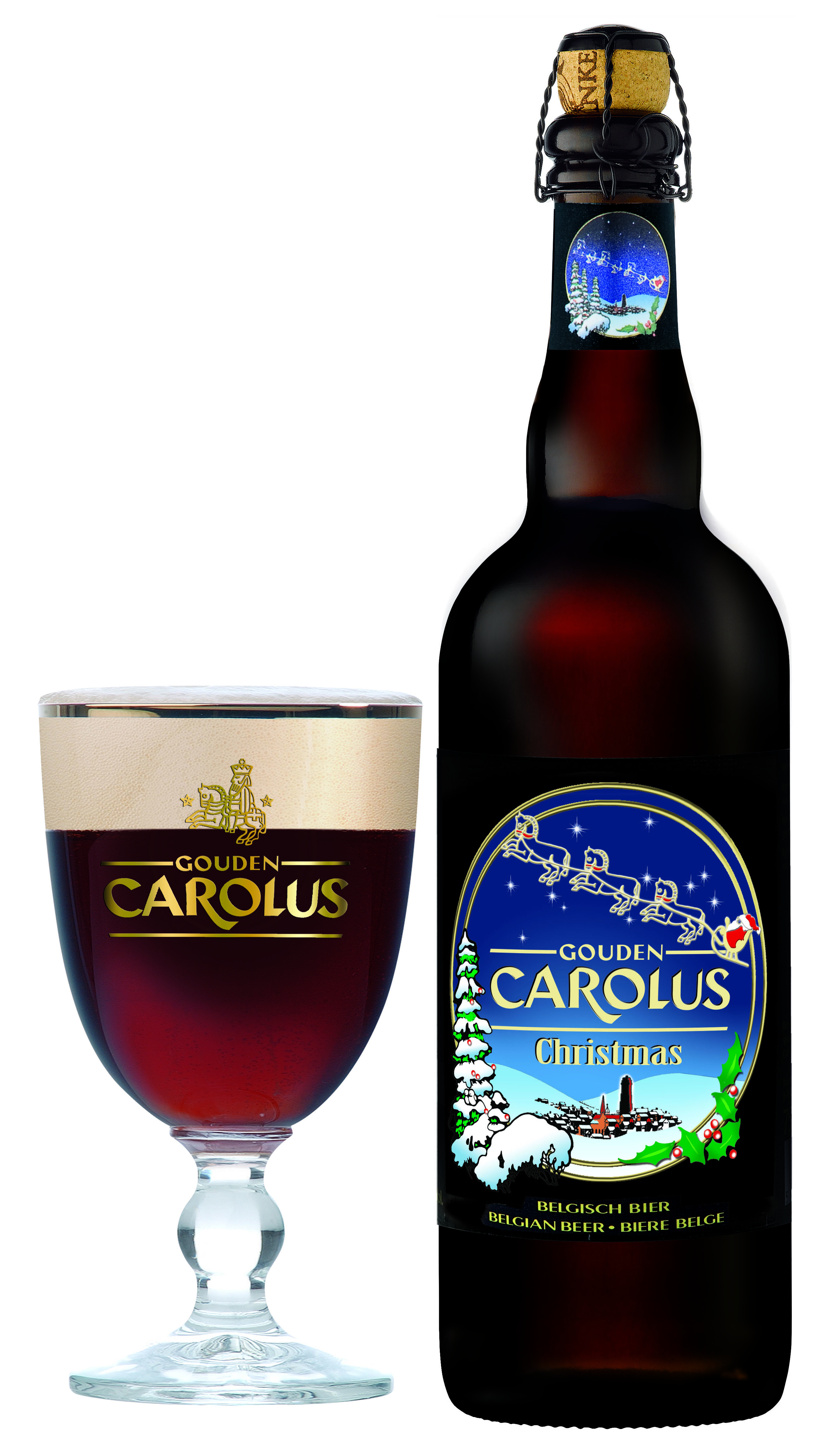 Gouden Carolus, Christmas 75 cl. - Het Anker, Belgien ...