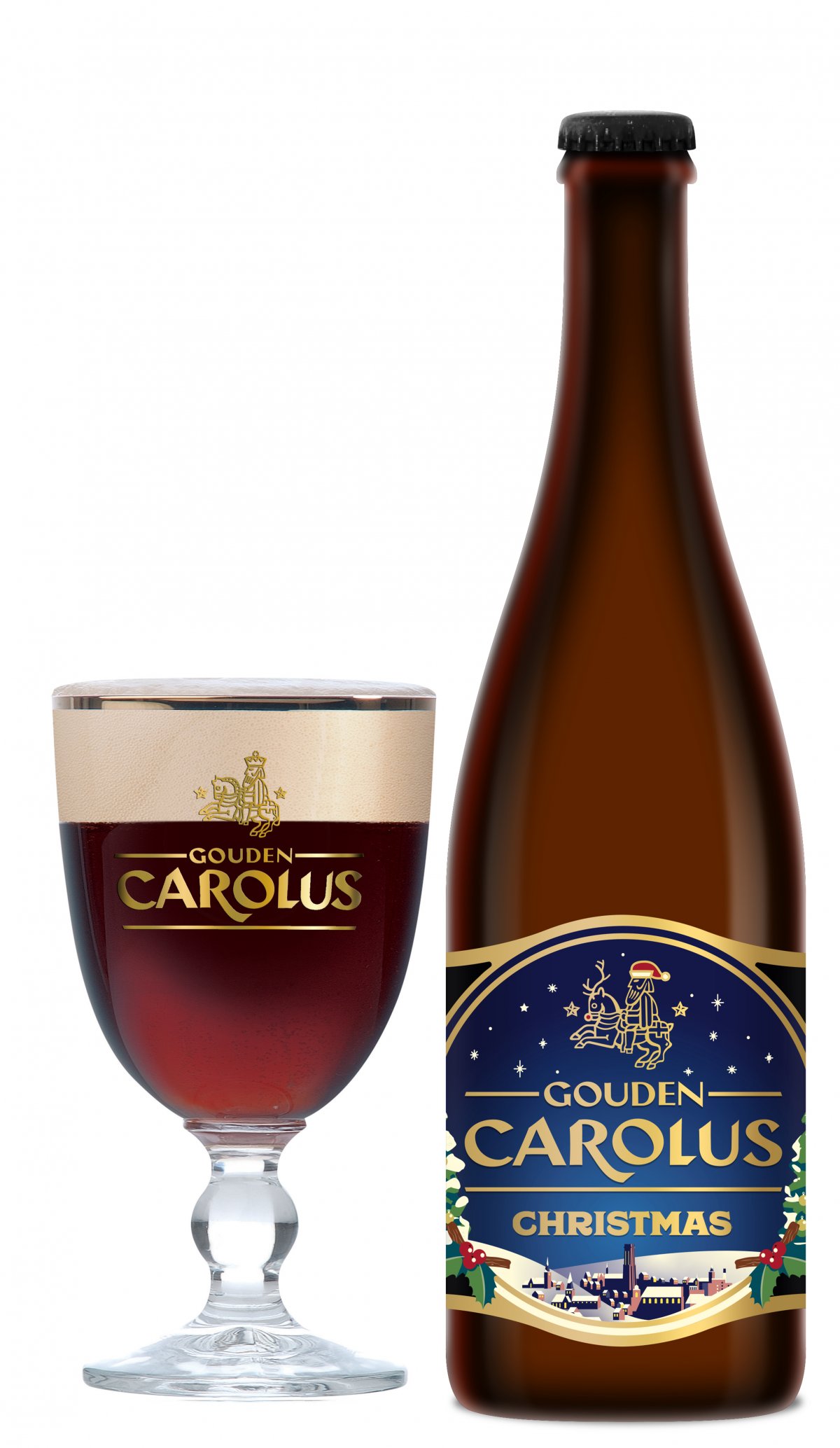 Gouden Carolus, Christmas 75 cl. - Het Anker, Belgien ...