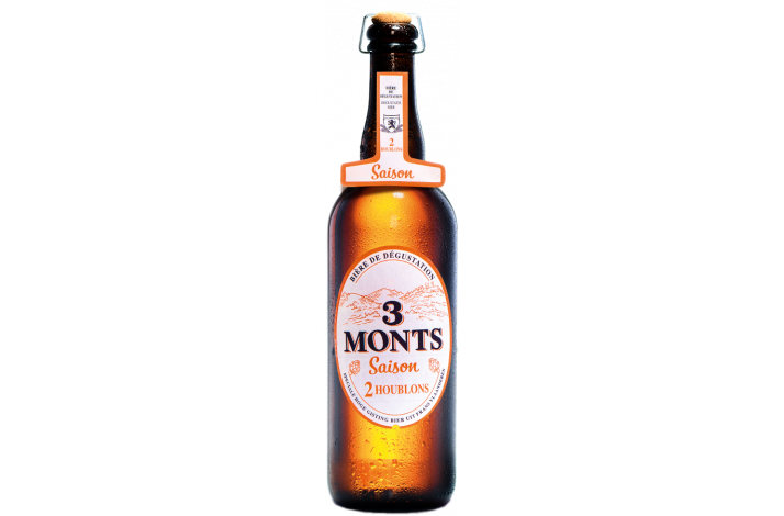 3 MONTS Saison, 75 cl - Brasserie de 3 MONTS, Frankrig ...